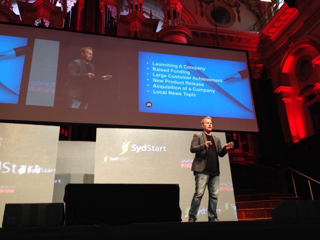 Join Me at SydStart and Learn how to Woo the Press! - Meet John Rampton ...