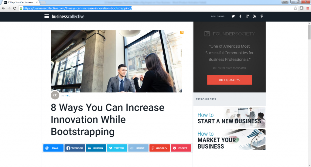 8 Ways You Can Increase Innovation Bootstrapping - Meet John Rampton ...